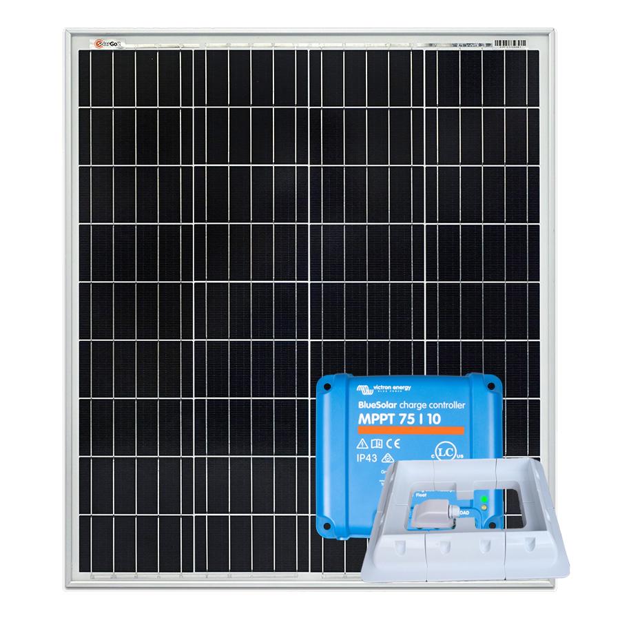 100W Rigid Solar Panel Kit - SolarGo2