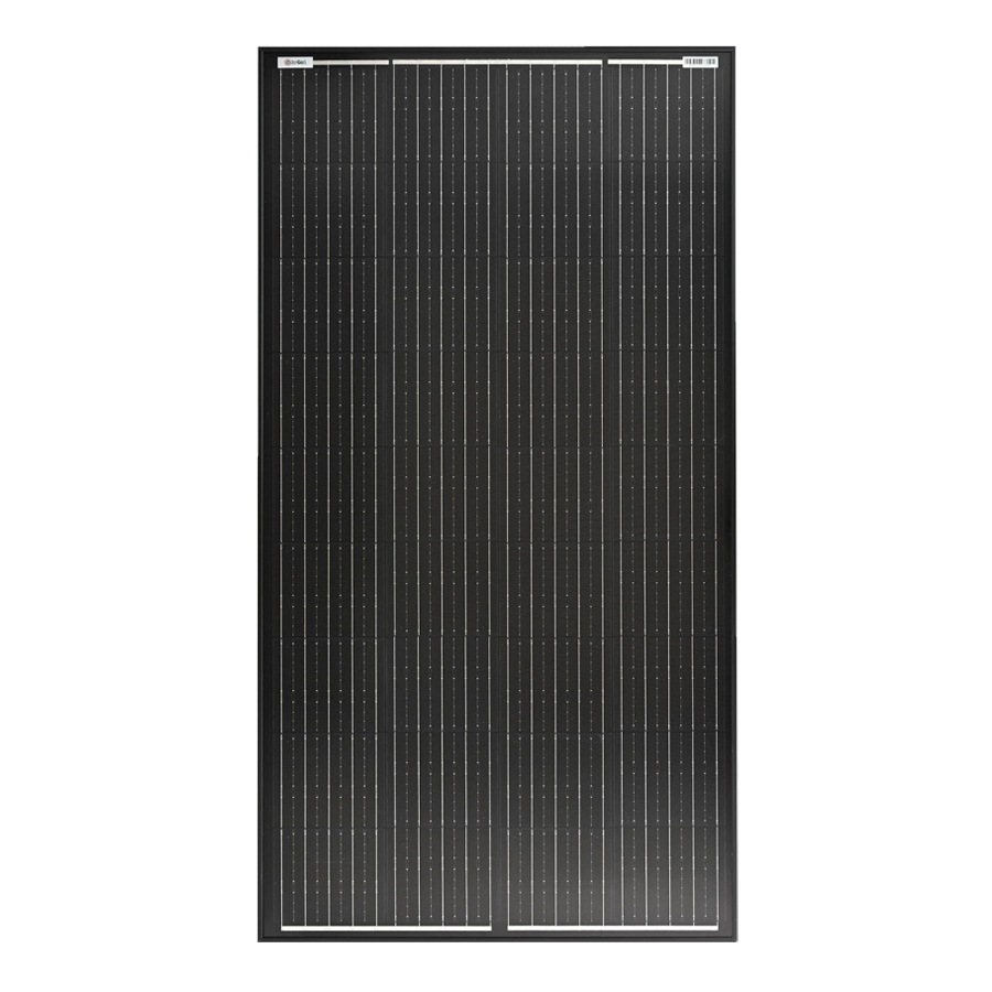 130W Rigid Solar Panel Black - SolarGo2