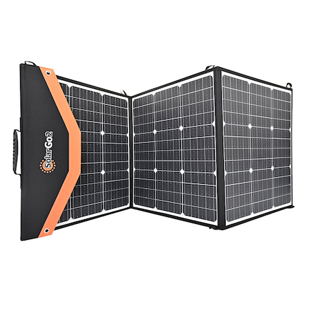 165W Fold Up Solar Panel With Controller - SolarGo2