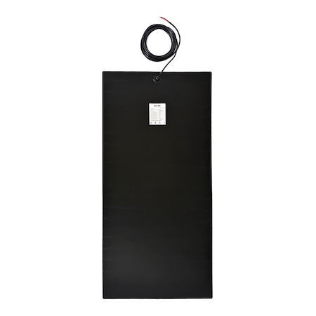 200W Semi-Flexi Solar Panel Black Rear Exit - SolarGo2